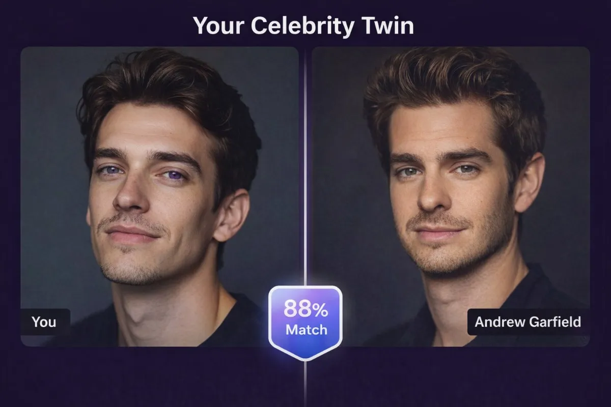 Celebrity Look Alike Finder Free - Find Your Celebrity Twin with AI ...